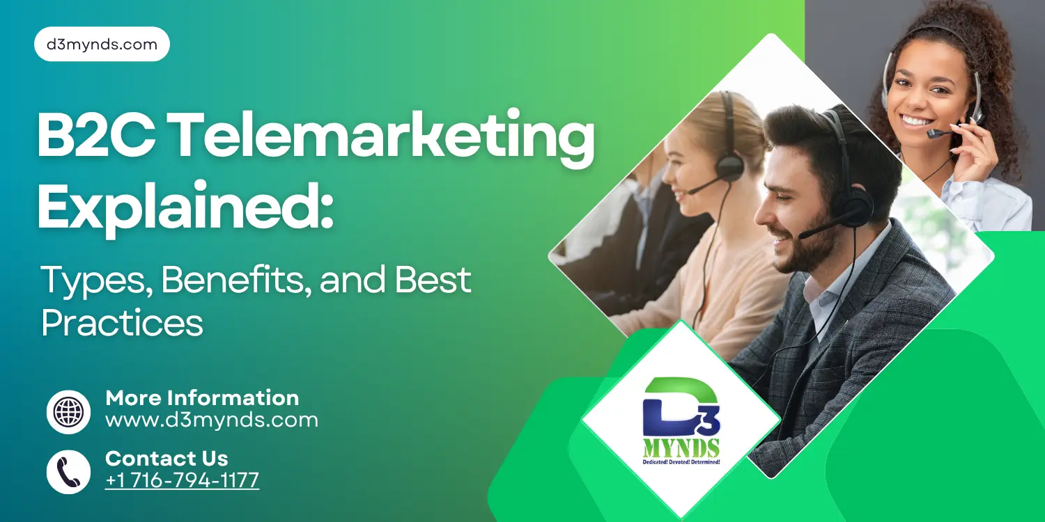 B2C Telemarketing Explained: Types, Benefits, & Practices